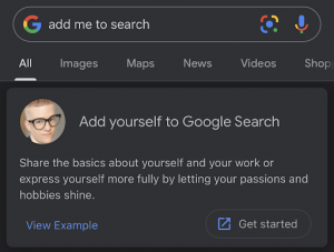 Add Me To Search- A Detailed Guide To Add Yourself To Google Search